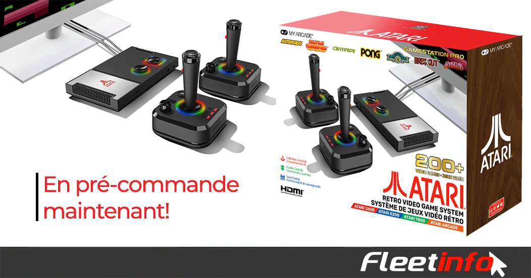 Atari +200 jeux | Pré-Commande